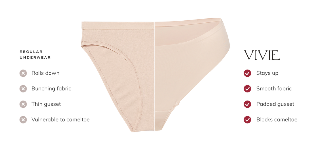 Camelno® Performance Underwear | No Cameltoe in Leggings & Gym – Vivie ...